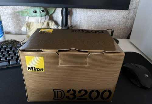 Фотоаппарат Nikon D3200 kit 18-55 (новый)