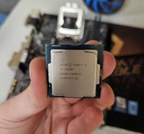 Процессор Intel Core i3-10100f LGA1200