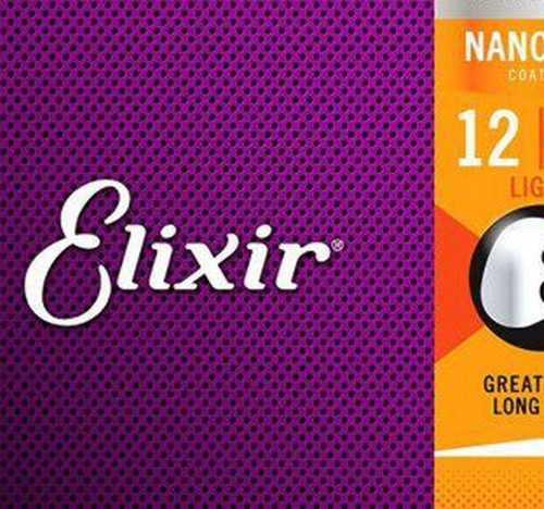 Elixir 11052 NanoWeb струны для акустической гита