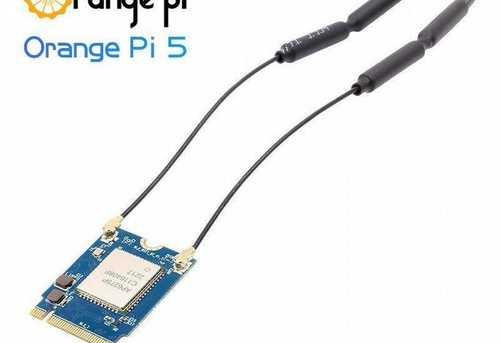 Orange pi 5 wifi bluetooth m.2 модуль