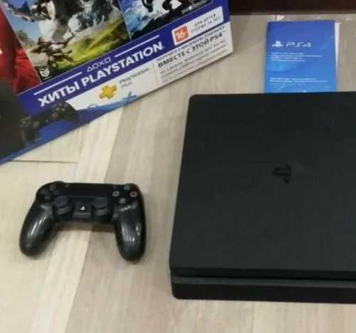 Sony playstation 4 slim с играми(Коробка)