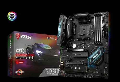 Материнская плата MSI X370 gaming PRO carbon