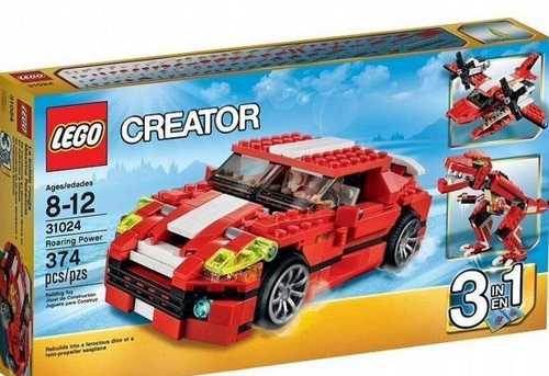 Lego Creator Красный мощный автомобиль новый