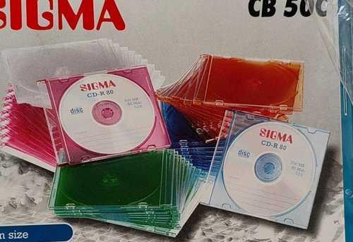 Коробки для CD DVD дисков. новые