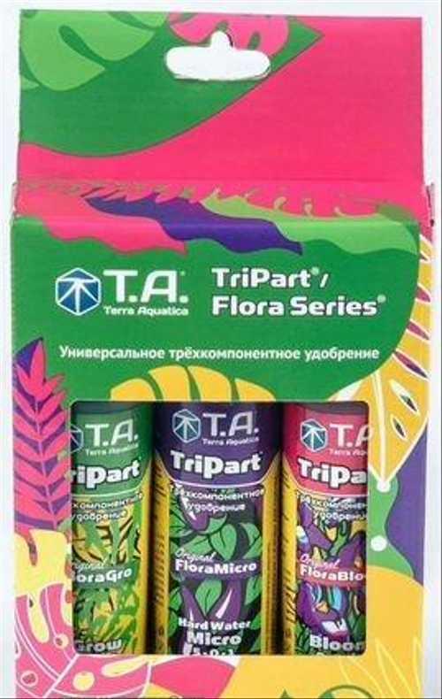 Удобрение Terra Aquatica TriPart Grow+Bloom+Micro