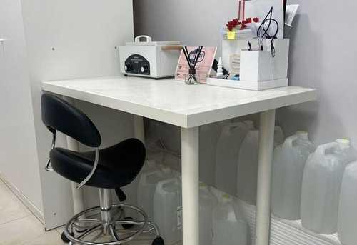 Письменный стол IKEA lagkapten белый б/у