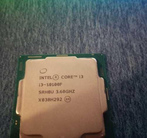 Процессор intel core i3 10100f