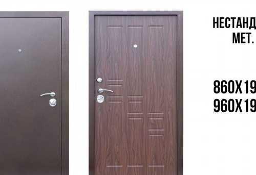 Входная металлическая дверь нестандарт 1.8 и 1.9м