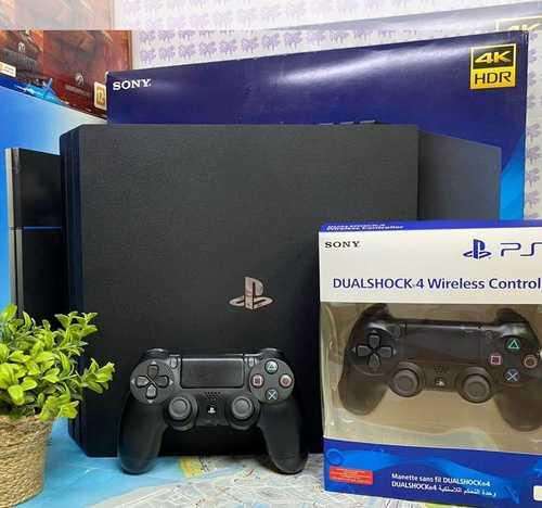 Sony PS4 Pro + 800 Игр + Второй Джойстик