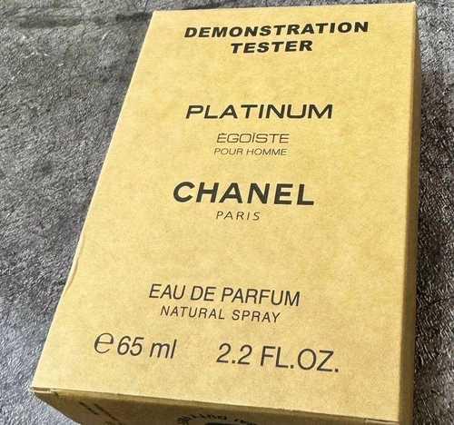 Тестер Chanel egoiste platinum