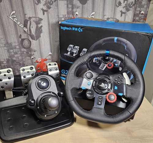 Logitech g29 с кпп игровой руль