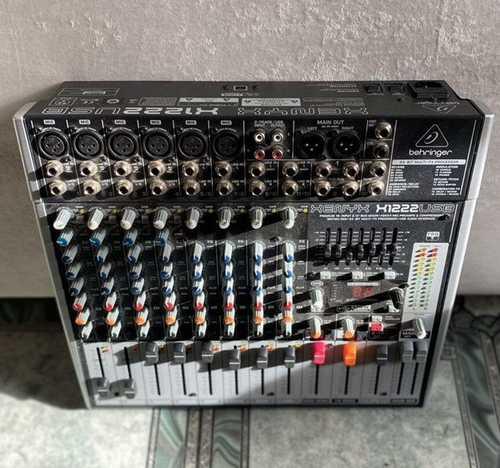 Микшерный пульт behringer xenyx x1222usb