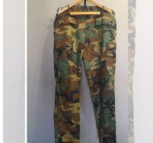 Брюки полевые MFH US BDU - woodland