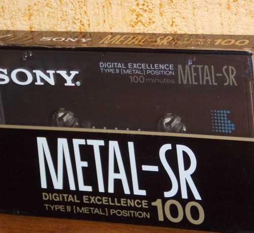 Кассета аудио Sony Metal-SR IV NEW