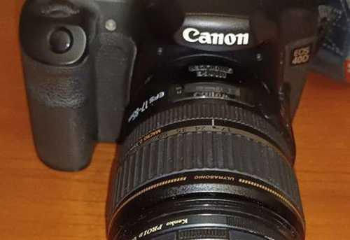 Зеркальный фотоаппарат Canon 40d