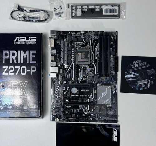 Материнская плата asus prime Z270-P как новая