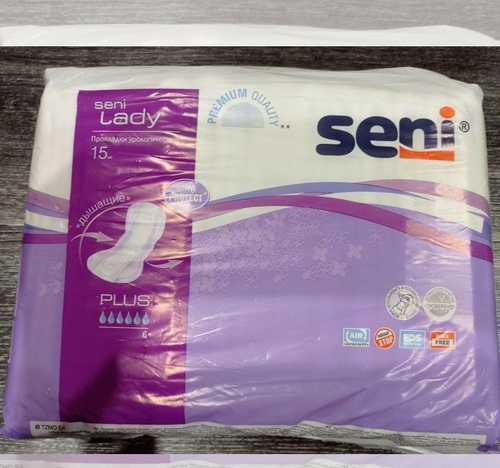 Seni Lady Plus, прокладки урологические