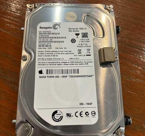 Жесткий диск Seagate Barracuda 500 gb