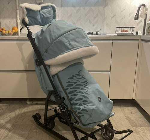 Санки коляска Nika kids отличное состояние