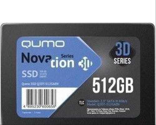 Qumo SSD 512GB QM Novation Q3DT-512gaen sata3.0
