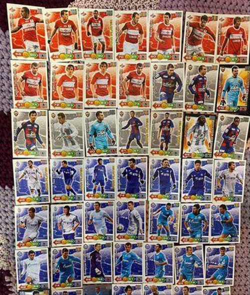 Карточки Panini, футбол рфпл 2011-2012