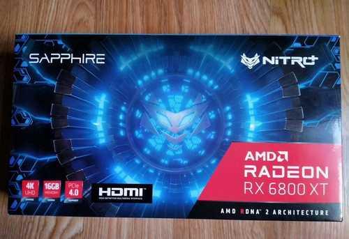 Видеокарта Sapphire RX 6800 XT nitro+ 16gb