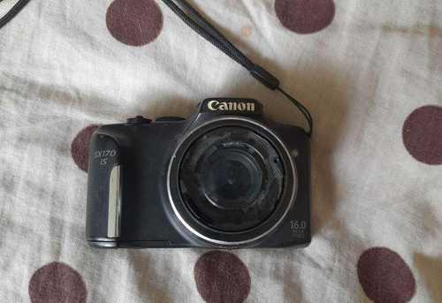 Компактный фотоаппарат canon sx170