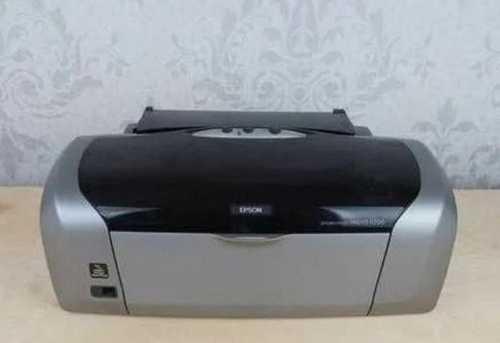 Цветной струйный принтер Epson r 200 с снпч