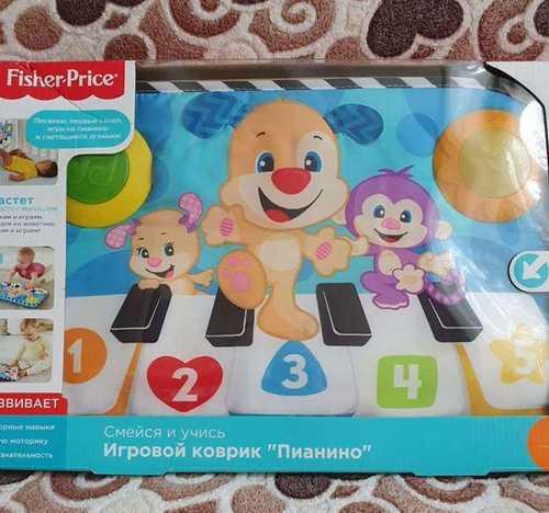 Музыкальное пианино Fisher Price развивающая игруш