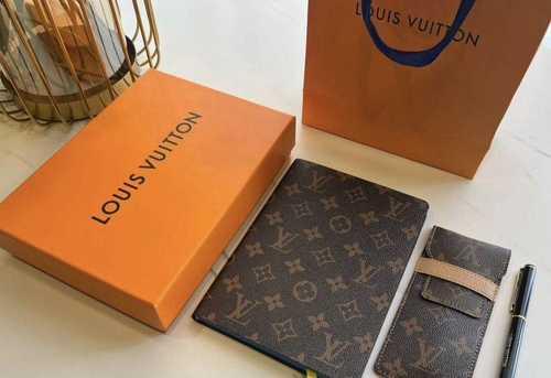 Блокнот и ручка louis vuitton оригинал