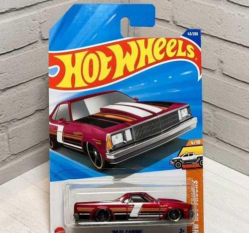 80 El Camino hot wheels