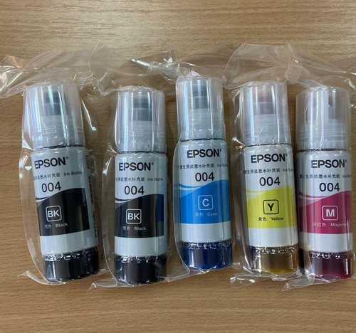 Чернила epson 004 оригинальные