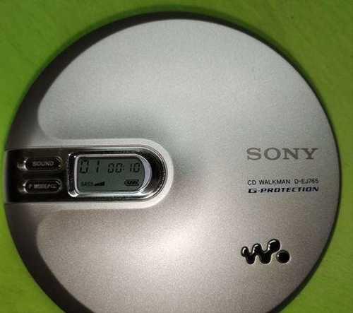 CD плеер Sony Walkman D-EJ765