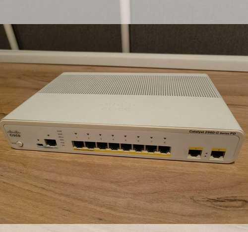 Коммутатор Cisco 2960CPD-8PT-L