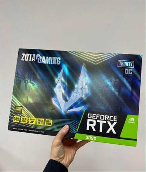 Видеокарта RTX 3090 Zotac Gaming Trinity OC 24GB