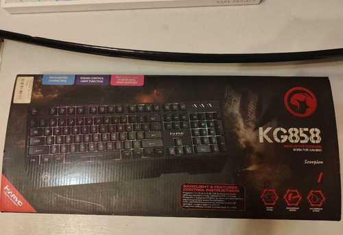 Игровая проводная клавиатура Marvo KG858 c RGB