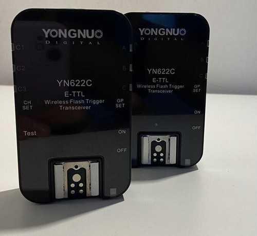 Радиосинхронизаторы TTL Yongnuo YN-622C для Canon