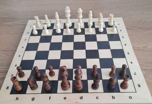 Шахматы деревянные большие гроссмейстерские 43*43