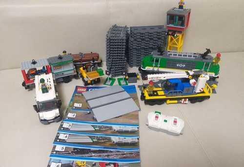 Lego City грузовой поезд 60198