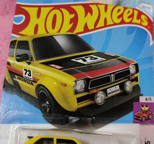 Hot wheels 73 Honda civic custom