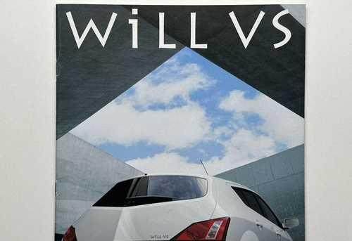 Дилерский каталог Toyota Will VS 2002