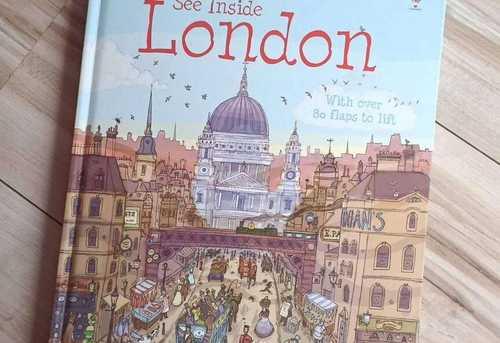 See Inside London книжка-открывашка на англ новая
