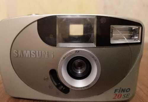 Плёночный фотоаппарат samsung fino20se