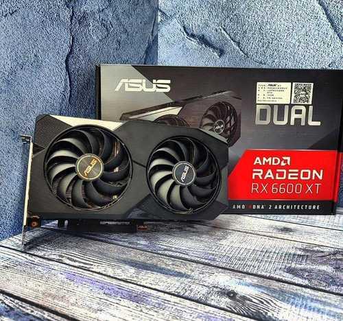 Видеокарта Asus RX 6600 XT Daul OC