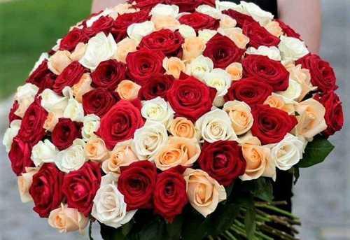 Букет из 79 розы Цветы Красноярск