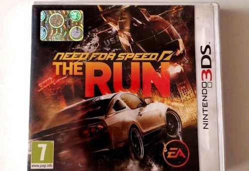 Nintendo 3ds NFS The Run