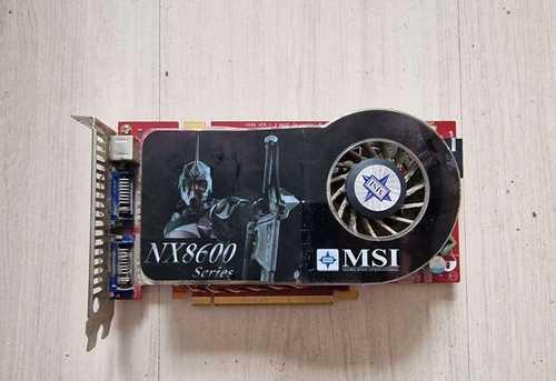 Видеокарта msi nx 8600 gts