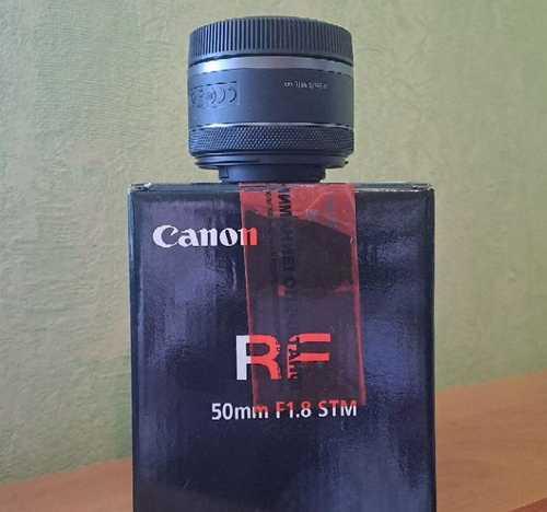 Объектив Canon RF 50mm F1.8 STM