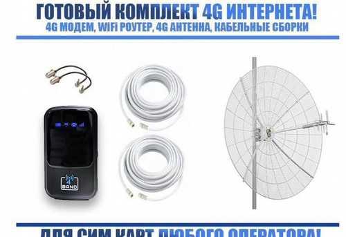 Универсальный комплект 4G Интернета M4 Band KNA21