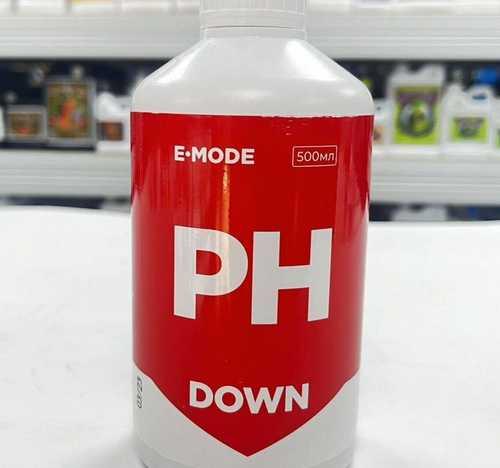 Регулятор кислотности pH Down E-mode 500мл